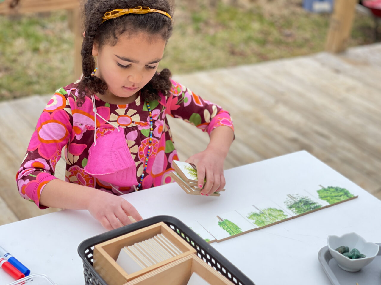 Winter in the Outdoor Environments - Greenspring Montessori School